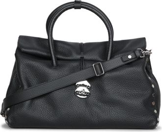 Zanellato Femme, Sacs, Noir, Taille: ONE Size Sac Week-End en Cuir Premium
