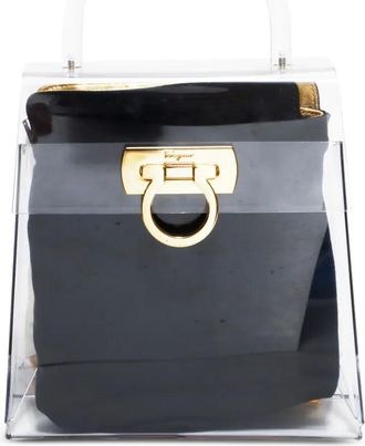 Ferragamo cabas à boucle Gancini (années 1990-2000) - Tons neutres