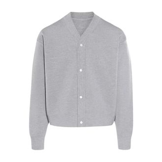 Jacquemus Grauer Button-Up Cardigan - - Knitwear - Herren - Grau - XL