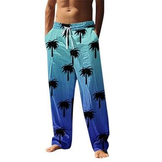 Generic Pantalon en coton pour homme - Coupe ajust&eacute;e - Pantalon de sport d&eacute;t&eacute; pour homme - Pantalon chino d&eacute;contract&eacute; - Taille ajust&eacute;e - Pantalon cargo d&eacute;cont