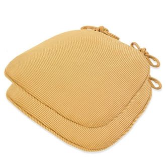 Generic 2/4/6/8 Packungen Esszimmerstuhlkissen, rutschfeste K&uuml;chenstuhlpolster, Sitzkissenpolster Mit Maschinenwaschbarem Bezug