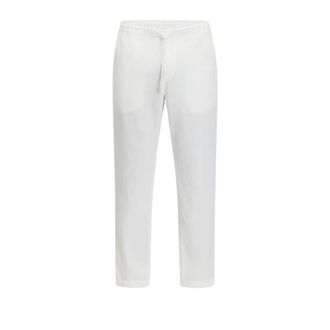 Sundek Homme, Pantalons, Blanc, Taille: L Pantalon en lin