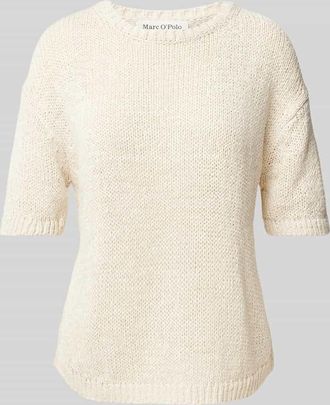 Marc O'Polo Loose Fit Strickpullover mit kurzem Arm