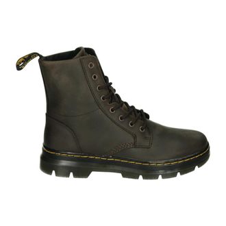 Dr. Martens Braune Leder Freizeit Mid-Top Schuhe - - Shoes - Herren - Braun - 45 EU