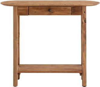 Made In Meubles Console en bois de pin recyclé Blaise