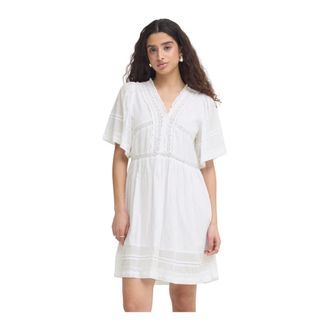 Ichi Ichi, Femme, Robes, Blanc, Taille: 42 FR Short Robes
