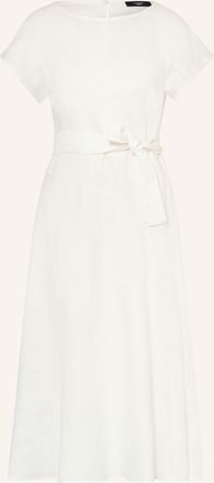 Max Mara Weekend Max Mara Leinenkleid Esordio weiss