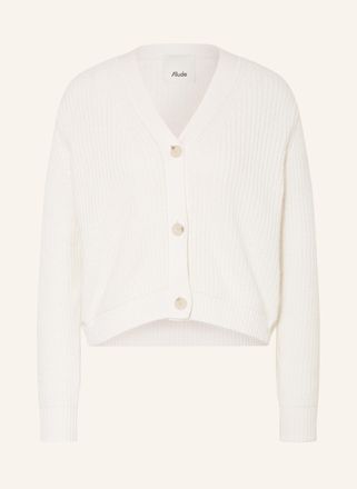 Allude Allude Strickjacke Aus Cashmere weiss