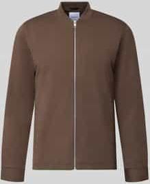 Lindbergh Slim Fit Sweatjacke mit Stehkragen