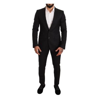 Dolce & Gabbana Single Breasted Suits - - Suits - Herren - Schwarzk - S