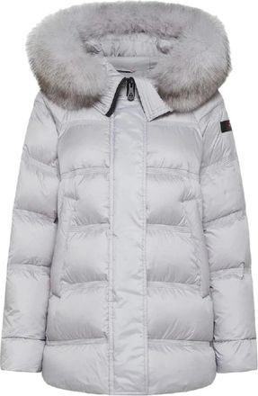 Peuterey Femme, Vestes, Gris, Taille: 34 FR Takan MQS 03 Fur Jacket