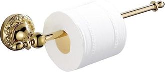 ZJchao Toilettenpapierhalter aus Messing, Antiker Vintage-Stil, Wandmontage, Papierrollenhalter, Badezimmer-Zubeh&ouml;r f&uuml;r die K&uuml;che und das Wohnzimmer