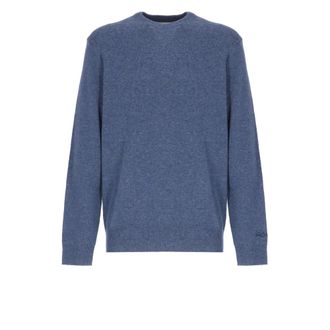 Saint Barth Herren, Strickwaren, Blau, LGr&ouml;&szlig;e