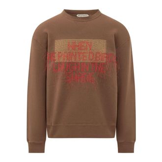 J.W.Anderson Herren, Sweatshirts & Hoodies, Braun, XLGr&ouml;&szlig;e
