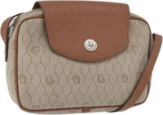 Dior Sac bandouli&egrave;re vintage doccasion - Femme - Pre-owned - Beige - Taille: ONE Size