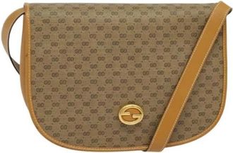 Gucci Pre-owned Cuir sacs-gucci - Femme - Pre-owned - Beige - Taille: ONE Size