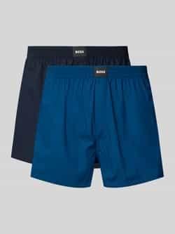 HUGO BOSS Regular Fit Boxershorts aus reiner Baumwolle im 2er-Pack