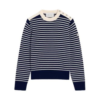 Ami Rundhals-Strickware - - Knitwear - Herren - Blau - S
