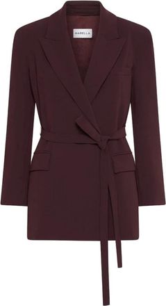 Marella Femme, Vestes, Rouge, Taille: 36 FR Mllzerbino Blazer