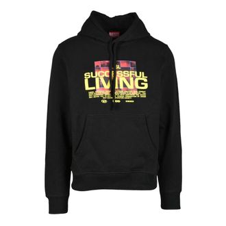 Diesel Sweatshirt - - Sweatshirts & Hoodies - Herren - Schwarzk - L