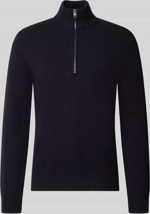 Cinque Regular Fit Strickpullover mit Troyer-Kragen