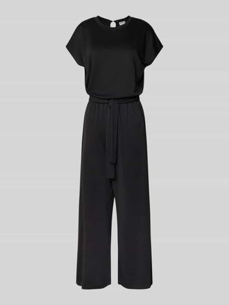 Jake*s Casual Jumpsuit mit Bindeg&uuml;rtel