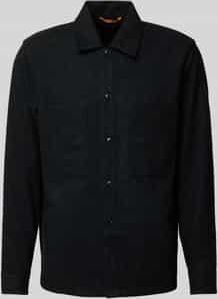 Boss Orange by Hugo Boss Loose Fit Freizeithemd mit Woll-Anteil Modell LOCKY