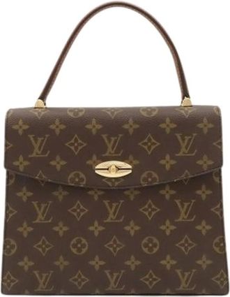 Louis Vuitton Sac &agrave; main vintage Louis Vuitton en toile Monogram pr&eacute;-poss&eacute;d&eacute; - Femme - Pre-owned - Brun - Taille: ONE Size
