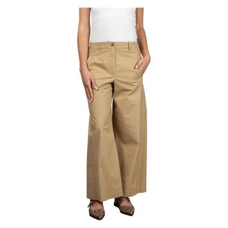 Seventy Femme, Pantalons, Vert, Taille: 42 FR Pantalon Boutonn&eacute;