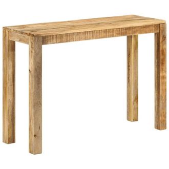 Les Tendances Table console 110x35x76 cm Bois de manguier brut