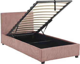 Sweeek Sweeek - Boxbett mit Lattenrost und Kopfteil, 90 x 190cm, Cord