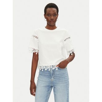 Morgan T-Shirt 251-DFUTUR M Weiß Regular Fit