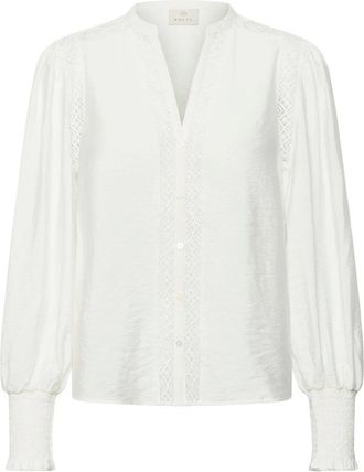 Kaffe Blouses & Chemises - Femme - Blouses et Chemises - Blanc - Taille: 42 FR