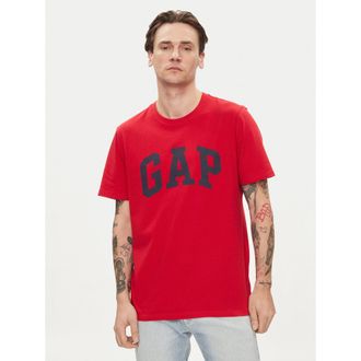 GAP T-Shirt 856659-05 Rot Regular Fit