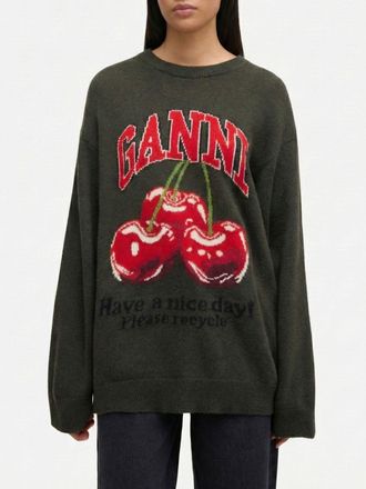 Ganni Pullover GANNI Damen Farbe Gr&uuml;n