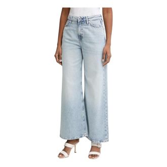 Guess Wide Jeans - Femme - Jeans - Bleu - Taille: W31 L32