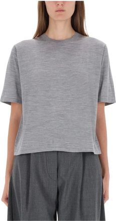 Theory Femme, Tops, Gris, Taille: 40 FR T-Chemises