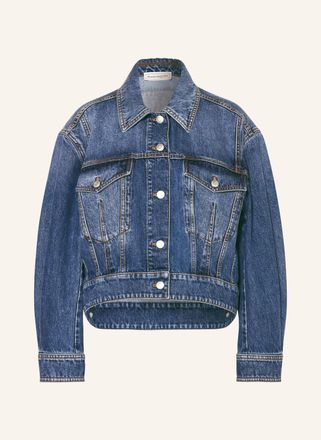 Alexander McQueen Mcqueen Jeansjacke blau