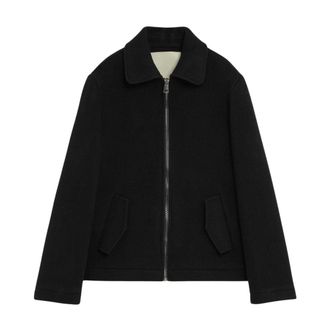 A Paper Kid Homme, Vestes, Noir, Taille: S Giacca Corta In Panno Zip