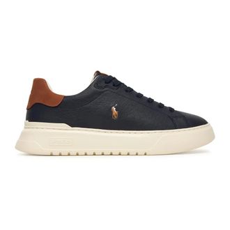 Polo Ralph Lauren Homme, Chaussures, Bleu, Taille: 43 EU RLite Court Baskets