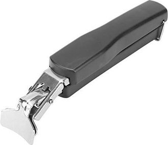 Generic FLEXMAN Pince à Plaque Chaude, Pince à Pince à Plat en Acier Inoxydable Multifonctionnel, Pince à Pan Antidérapante Portable, Pinces à Barbecue de Cui