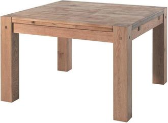 Pier Import Pier Import - Table de repas carr&eacute;e ch&ecirc;ne massif 140 cm fjord