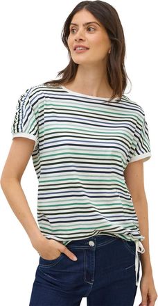 Cecil Damen Streifen-Shirt mit Tunnelzug