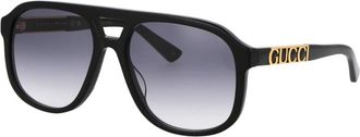 Gucci Stylische Sonnenbrille Gg1188S - - Accessories - Herren - Schwarzk - 58 MM