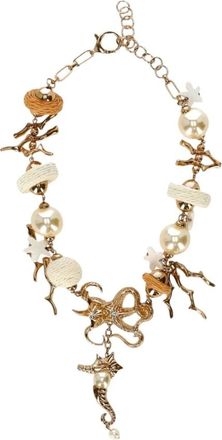 Max Mara Femme, Accessoires, Jaune, Taille: ONE Size Lembi Necklace