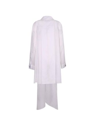 Emporio Armani Pleated Shirt - White