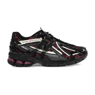 New Balance Schwarze Schn&uuml;rschuhe Gummisohle - - Shoes - Damen - Schwarzk - 34 EU
