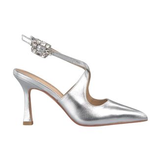 Alma En Pena Geflochtener Riemen mit Absatzschuh - - Shoes - Damen - Grau - 40 EU