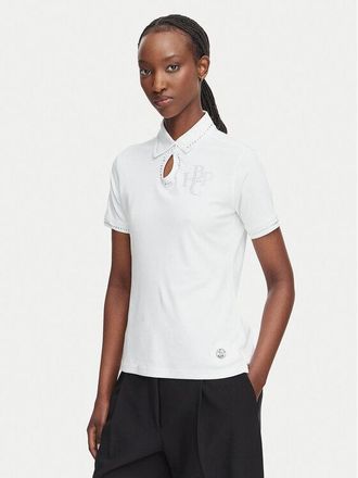 Beverly Hills Polo Club Poloshirt L2601-HR Wei&szlig; Regular Fit