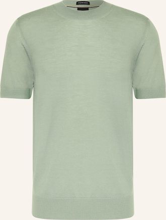HUGO BOSS Strickshirt Umauro gruen